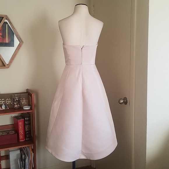 Halston Heritage | Dresses | Halston Heritage Strapless Satin Faille ...